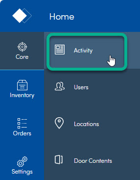 View activity for locations
