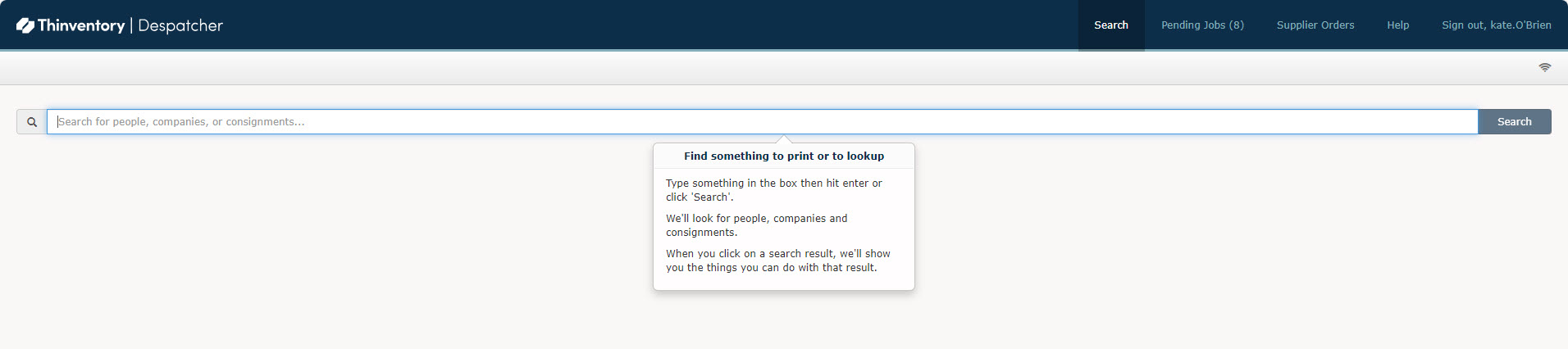 Print delivery labels with Despatcher