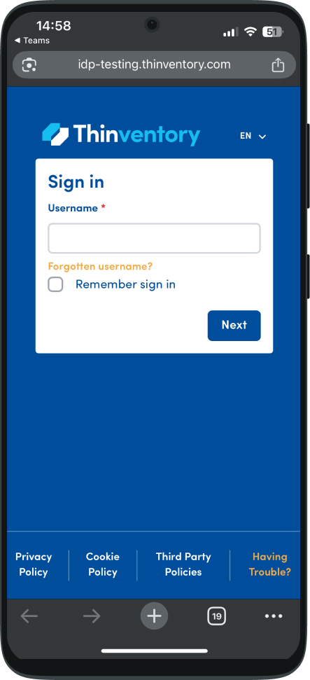 Activate your account