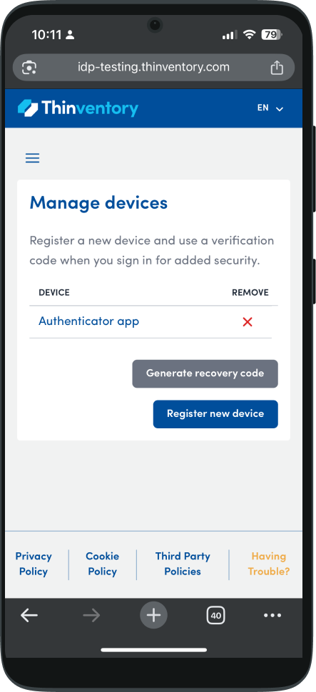 How to remove multi-factor authentication (MFA)